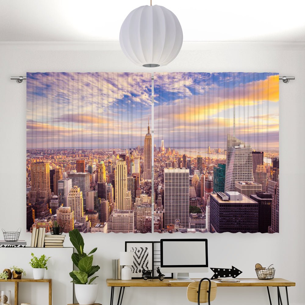 Vorhang Motiv "Empire State Building" - La-Melle.de